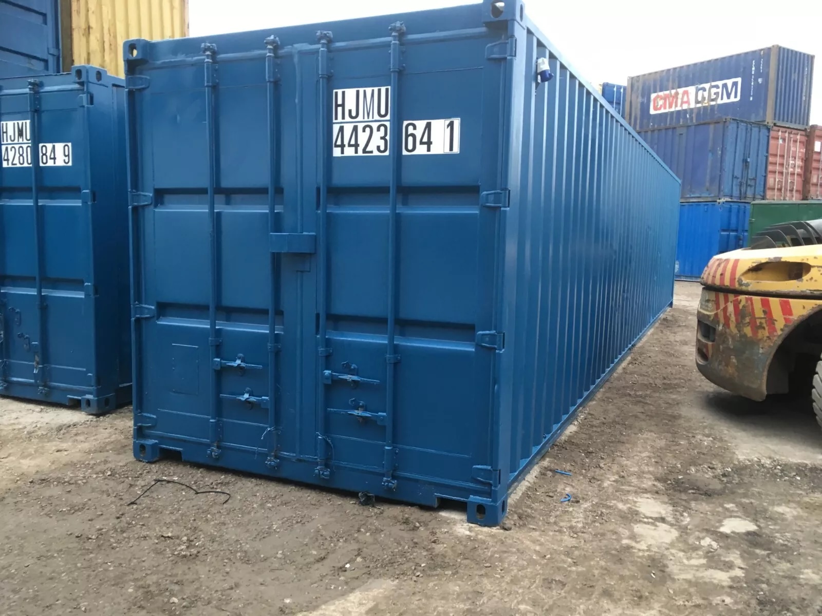 10Ft X 8Ft Shipping Container (One trip) – Blue – City Ship Containers ...